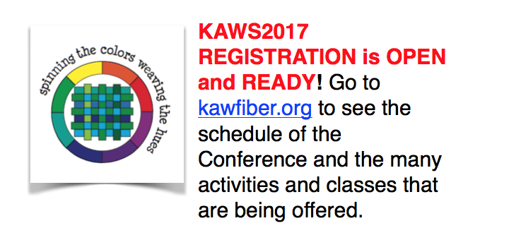 KAWS 2017 – Wichita Weavers, Spinners & Dyers Guild