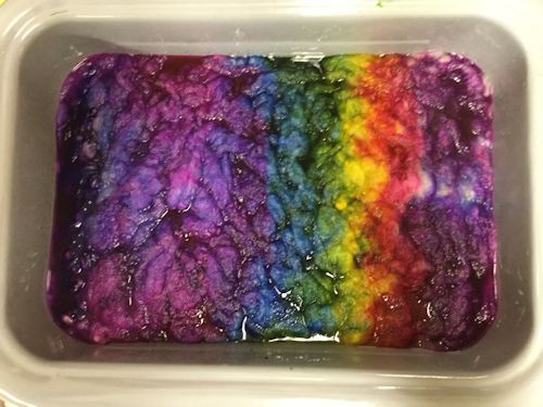 Fleece Dyeing – Wichita Weavers, Spinners & Dyers Guild